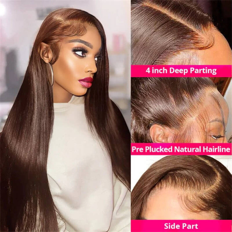 #4 Chestnut Color Wig – Wesface Wigs